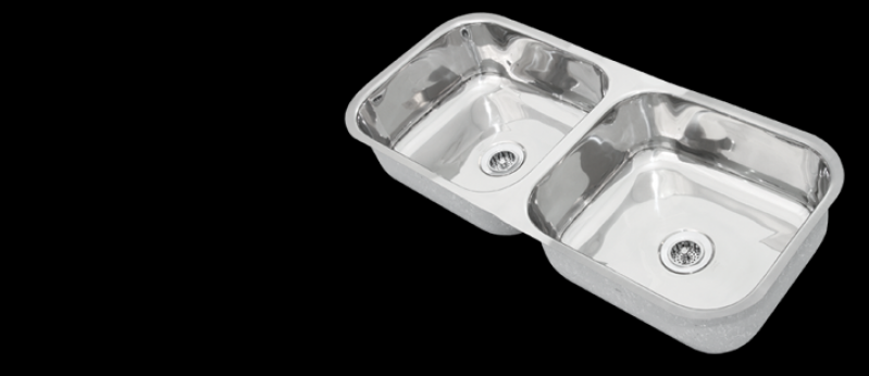 Cuba Dupla Inox para Cozinha - Equipamentos para Cozinha Industrial é ...